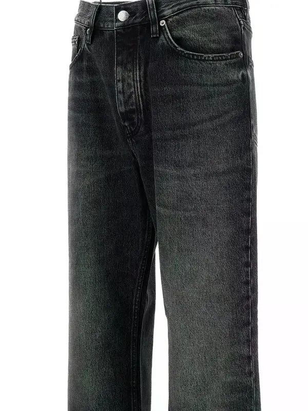 SUNFLOWER Kick-flare Raw-denim Jeans
