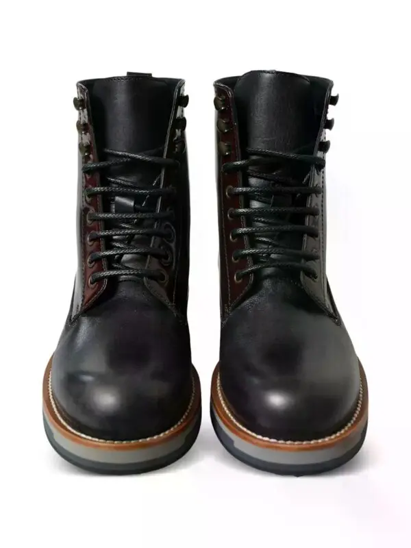 Dolce & Gabbana Lace-up Leather Boots
