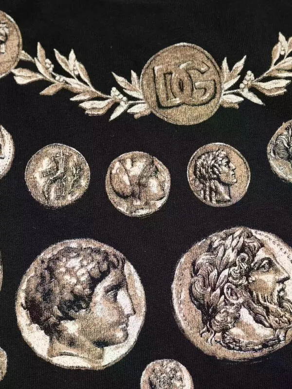 Dolce & Gabbana Coin-print Cotton T-shirt