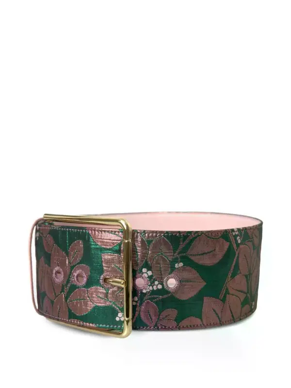 Dolce & Gabbana Floral Jacquard Belt
