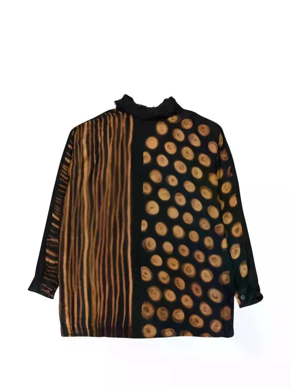 EDWARD CUMING Aerograph Print Blouse