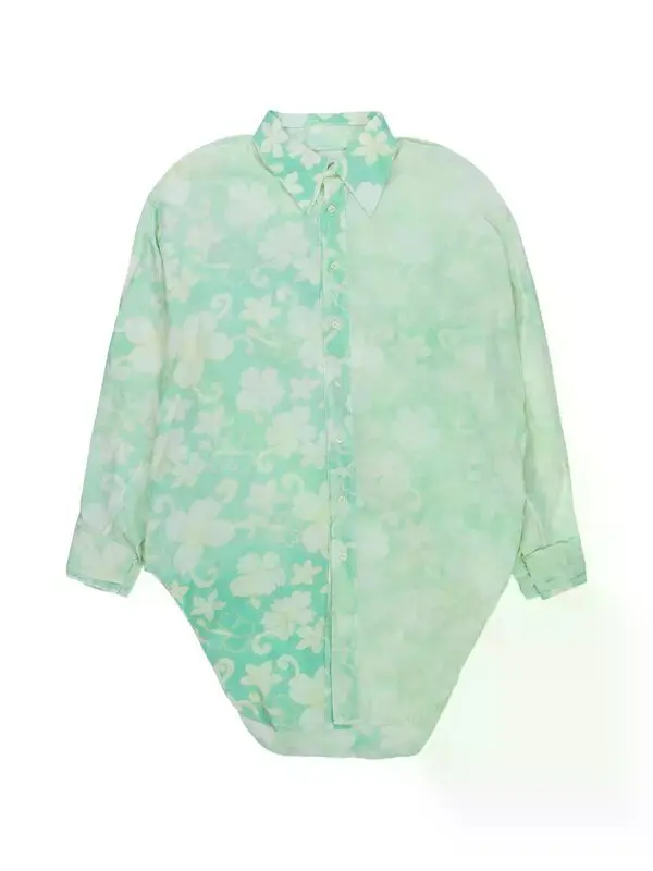 EDWARD CUMING Floral Print Buttoned Dress