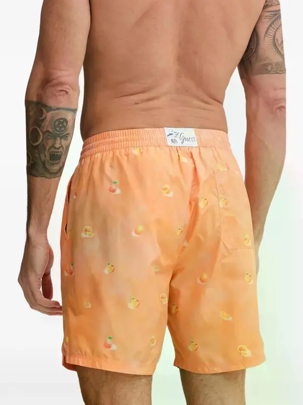 Guess Printed Swim Shorts