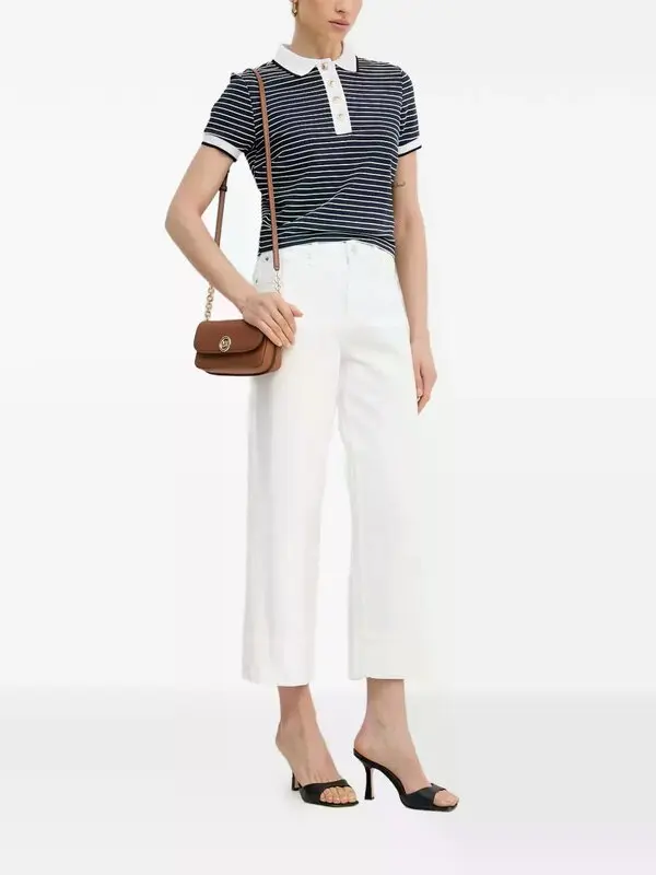 Guess Striped Short-sleeve Polo Shirt