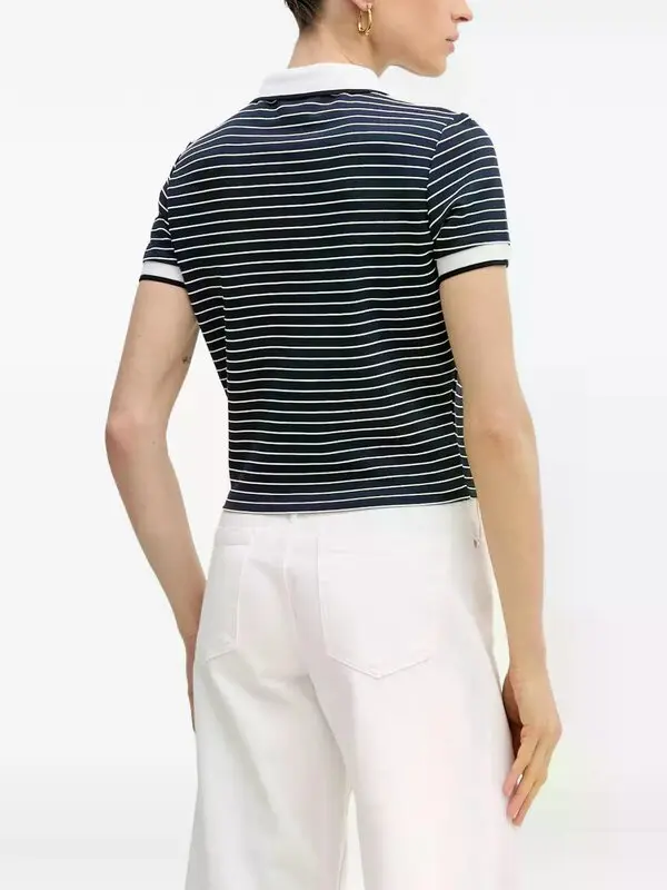 Guess Striped Short-sleeve Polo Shirt