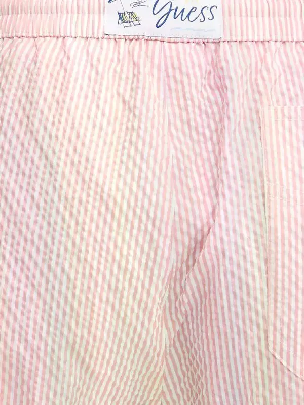 Guess Striped Seersucker Swim Shorts