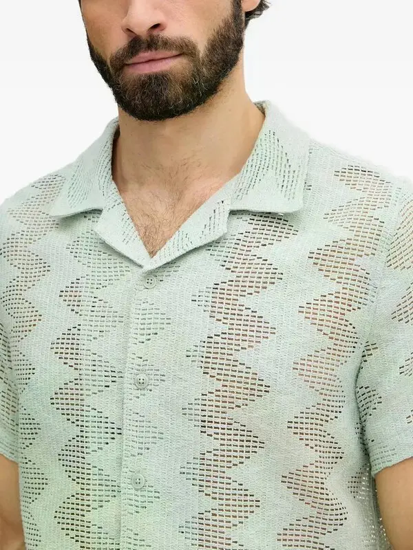 Guess Geometric-design Shirt