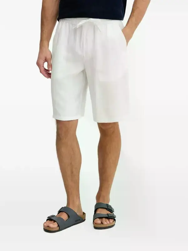 Guess Logo Patch Drawstring Shorts