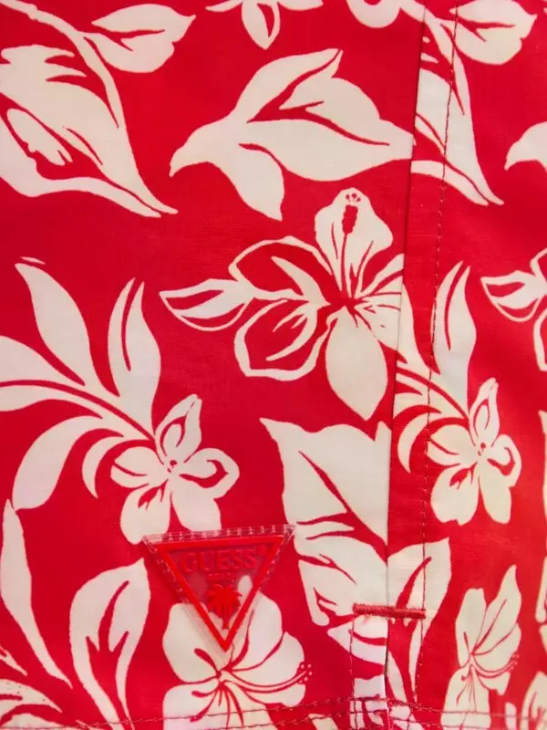 Guess Floral Print Swim Shorts