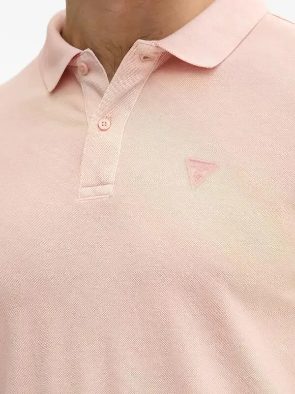 Guess Logo-patch Polo Shirt