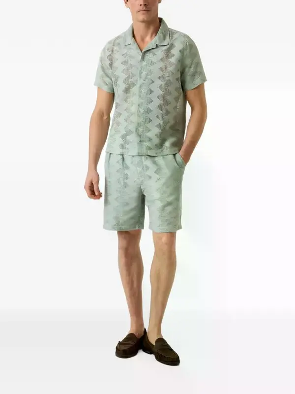 Guess Knitted Zigzag Shorts