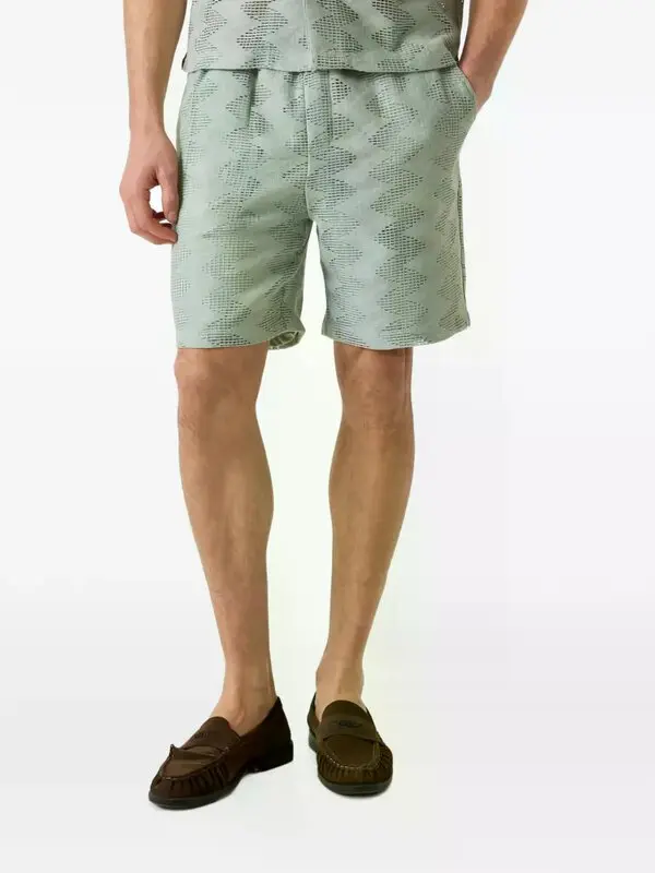 Guess Knitted Zigzag Shorts