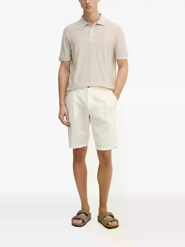 Guess Floral-jacquard Polo Shirt