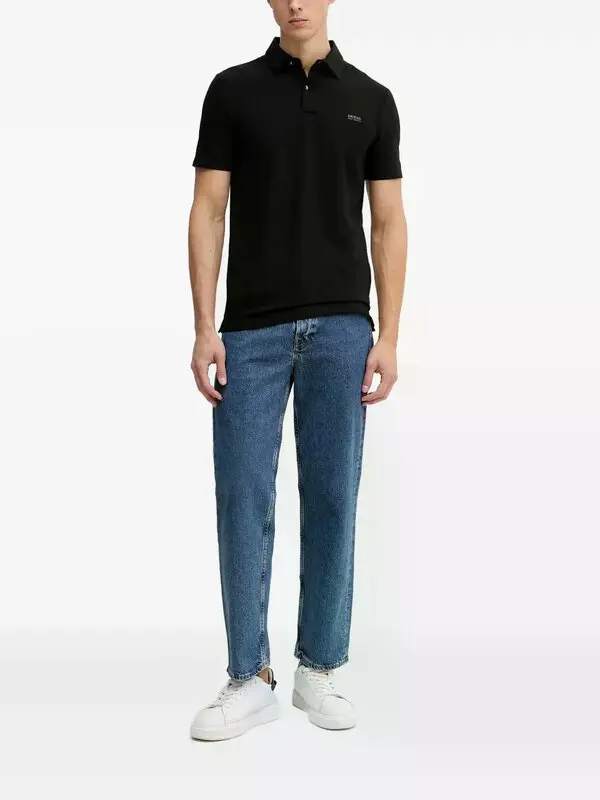 Guess Logo-print Polo Shirt