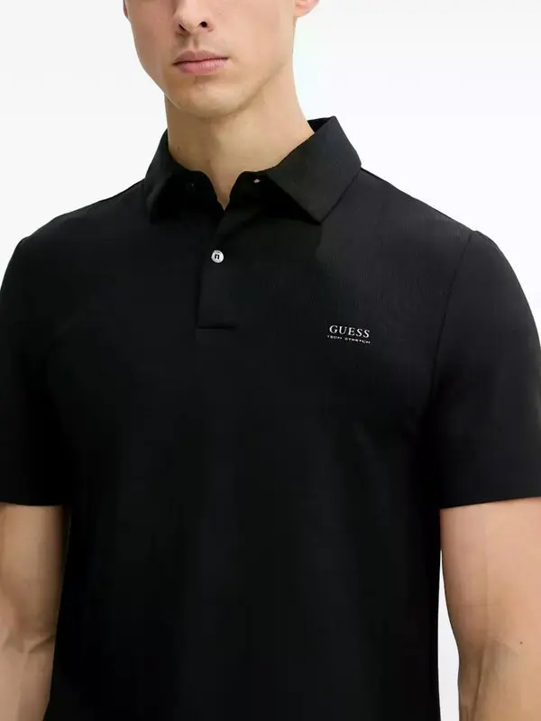 Guess Logo-print Polo Shirt