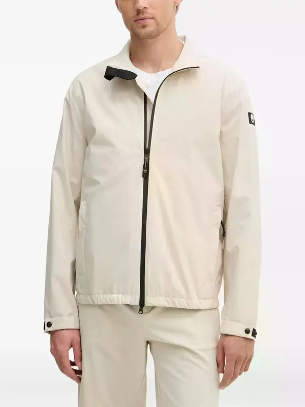 Guess Zip-up Windbreaker - Neutrals