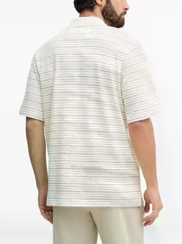 Guess Striped Camp-collar Shirt