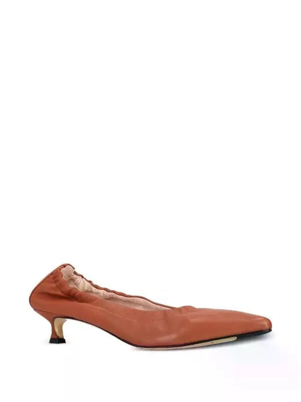 LA ROSE Elasticated Pointed-toe Pumps