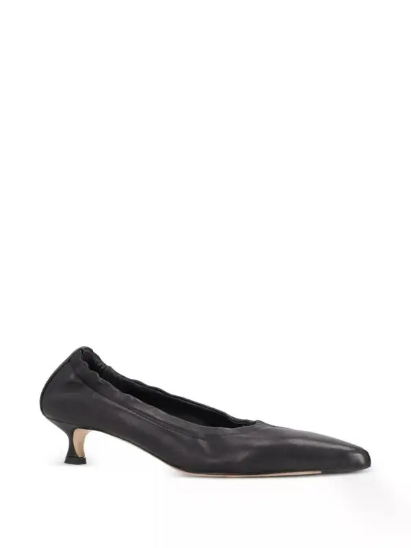 LA ROSE Luna Elasticated-trim Pumps