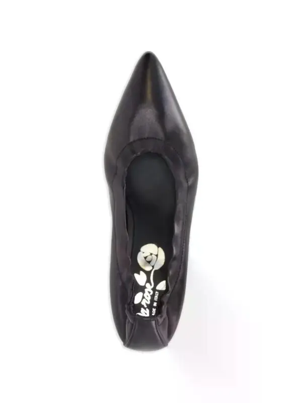 LA ROSE Luna Elasticated-trim Pumps