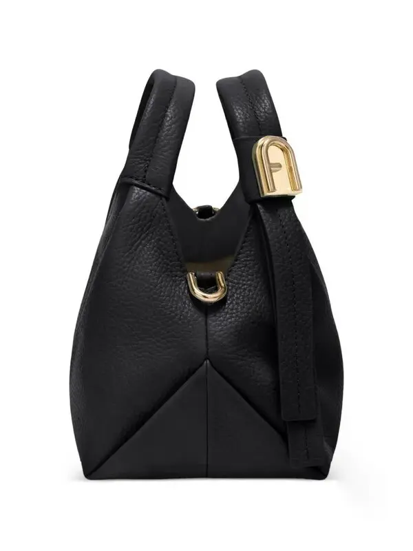 Furla Small Planeta Leather Tote Bag