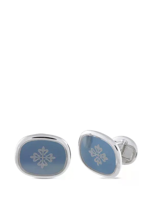 Patek Philippe Calatrava Cross Cufflinks - Silver