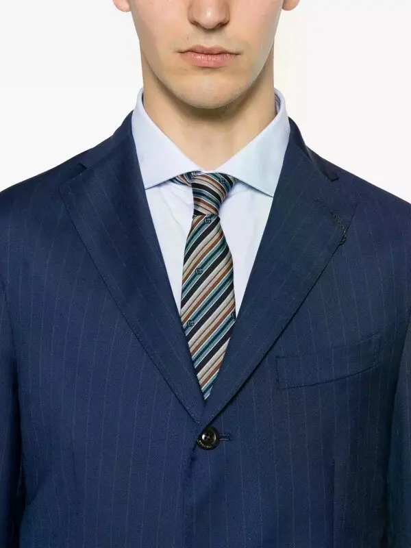 Boglioli Pinstripe-pattern Buttoned Suit