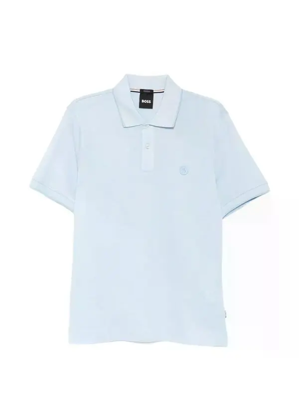BOSS Logo-embroidered Polo Shirt