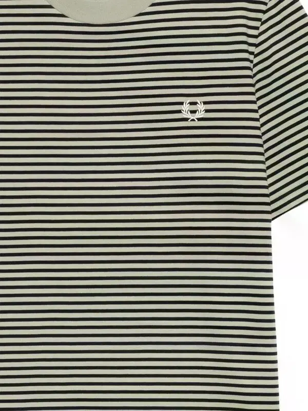 Fred Perry Striped Laurel Wreath T-shirt