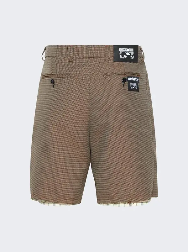 RIVINGTON ROI REBIS Fellowship Houndstooth Shorts