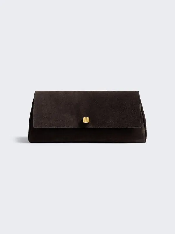 Khaite Audrey Clutch - Brown