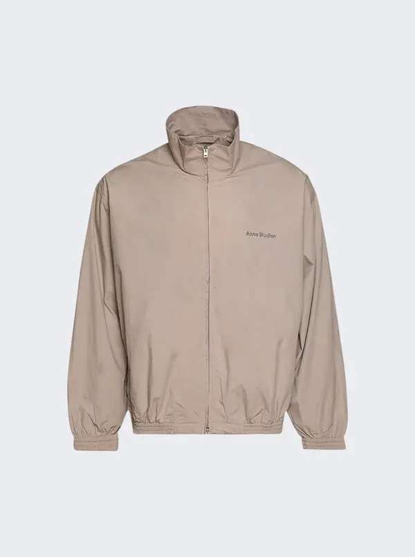Acne Studios Washed Logo Jacket - Beige