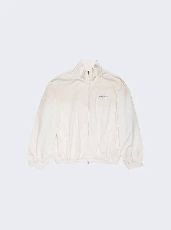 Acne Studios Washed Logo Jacket - White