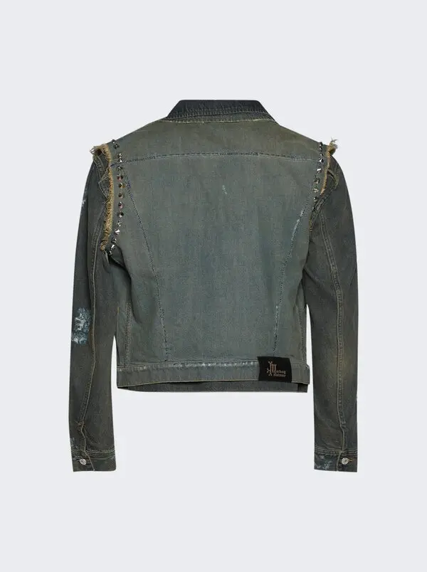 MARKING DISTANCE Double Denim Jacket