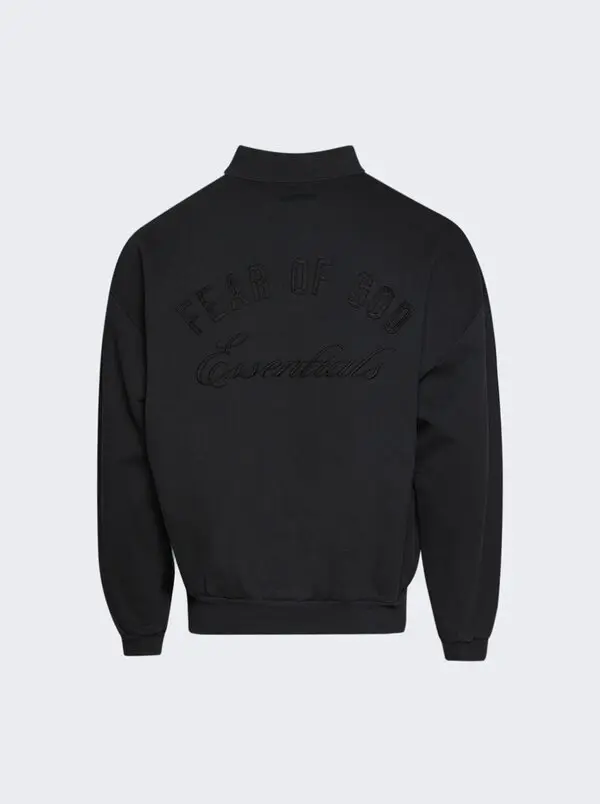 Fear Of God Classic Polo Sweater Vintage - Black