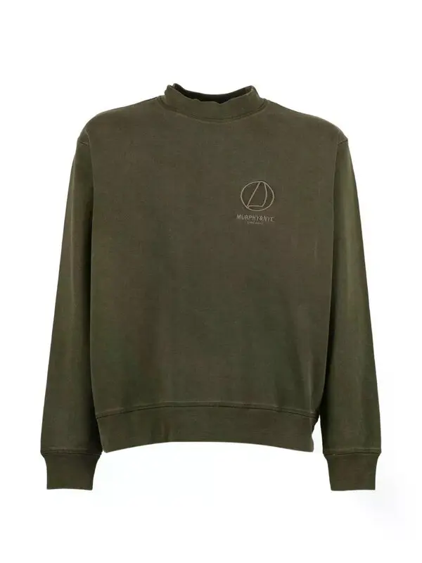 MURPHY&NYE Sheave Logo-embroidery Sweatshirt