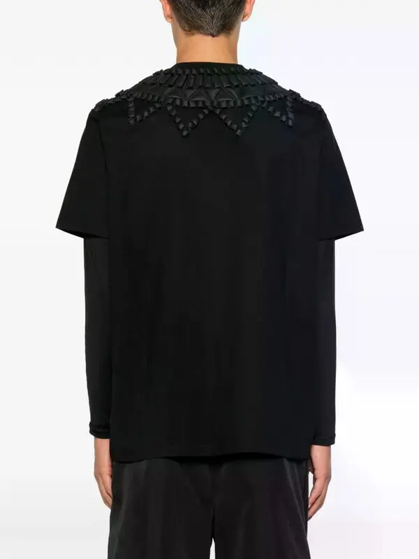RAXXY Quilted Detail T-shirt