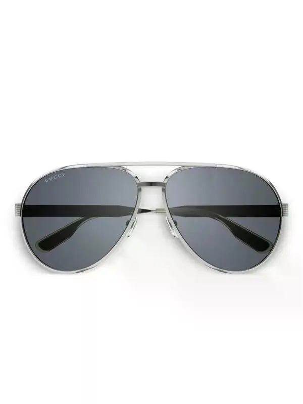 Gucci Metal Frame Sunglasses - Silver