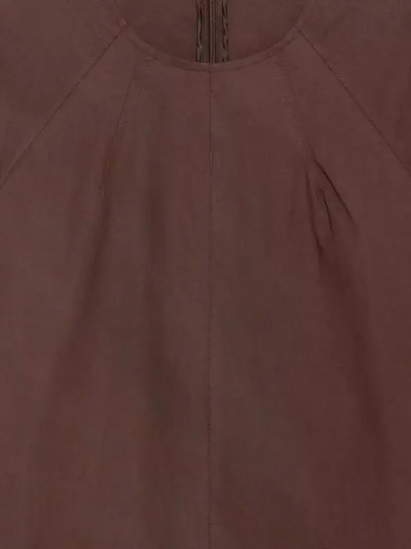 Antonelli Firenze Pleated Detail Short Sleeve Dress