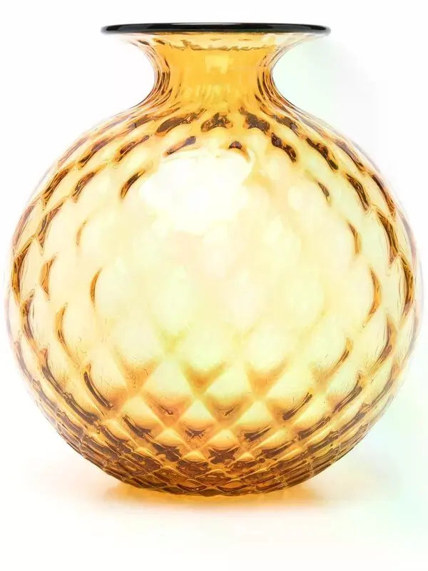 VENINI Monofiori Balloton Vase - Yellow