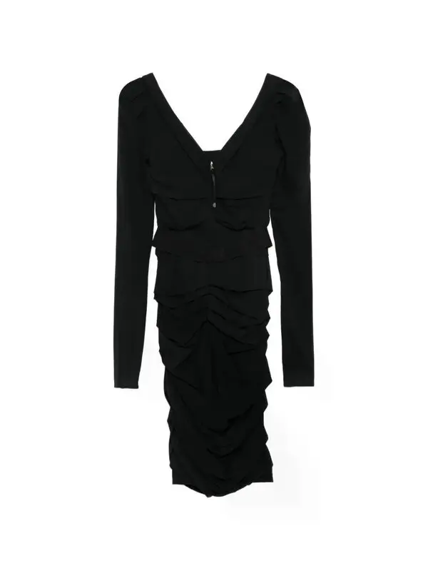 Dolce & Gabbana Draped Midi Dress