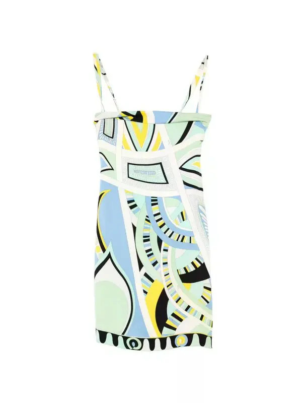Emilio Pucci Abstract Print Mini Dress