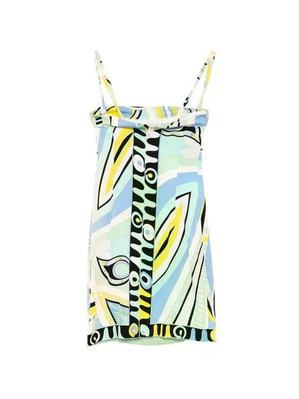 Emilio Pucci Abstract Print Mini Dress