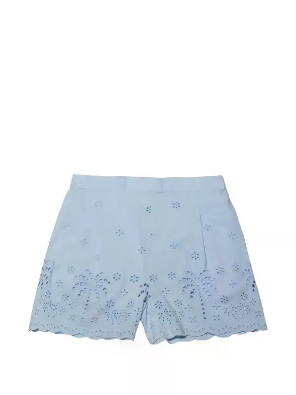 MC2 SAINT BARTH Broderie Anglaise Shorts