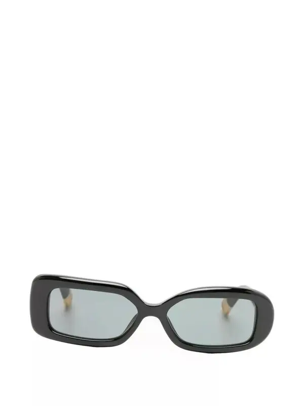 Jacquemus Jac Square-frame Sunglasses - Black