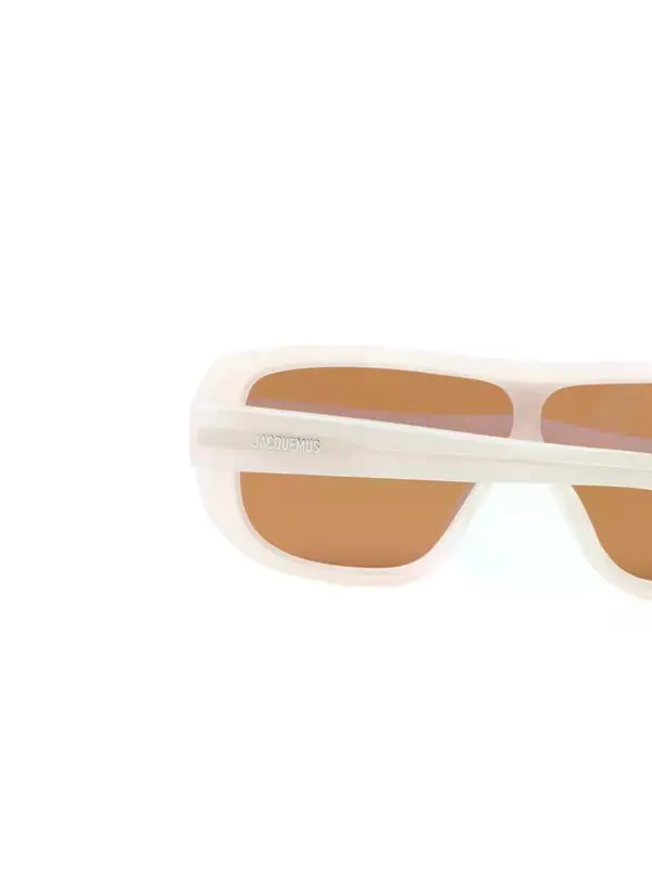Jacquemus Geometric Frame Sunglasses