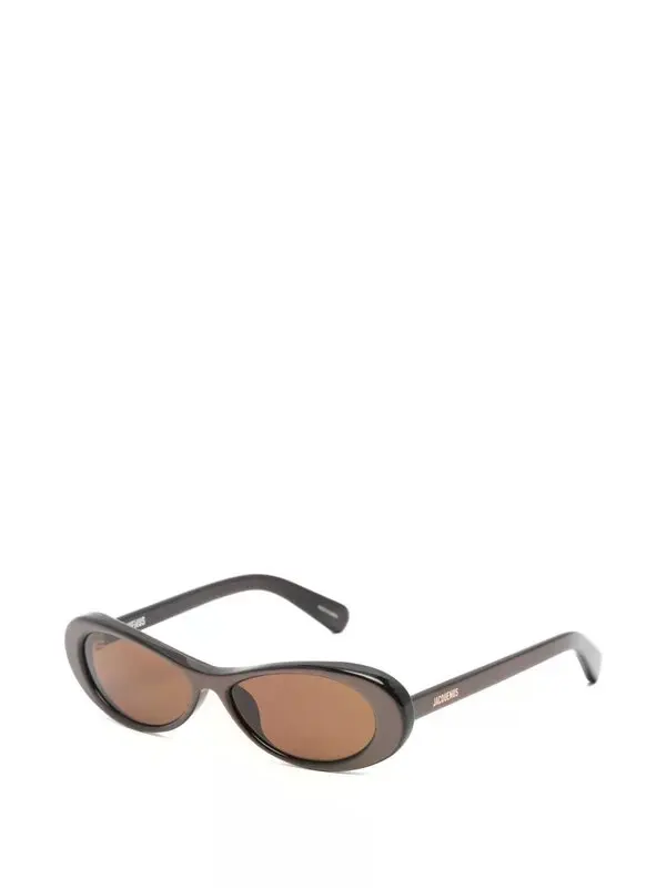 Jacquemus Oval Frame Sunglasses