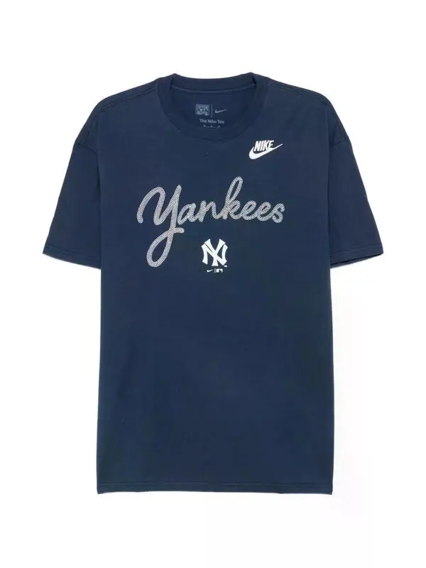 Nike X Mlb New York Yankees Logo-print T-shirt