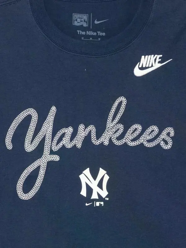 Nike X Mlb New York Yankees Logo-print T-shirt