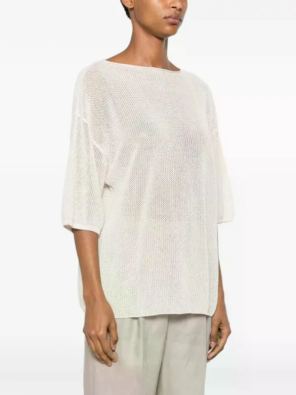 Antonelli Firenze Magnolia Crew Neck Knitted Top